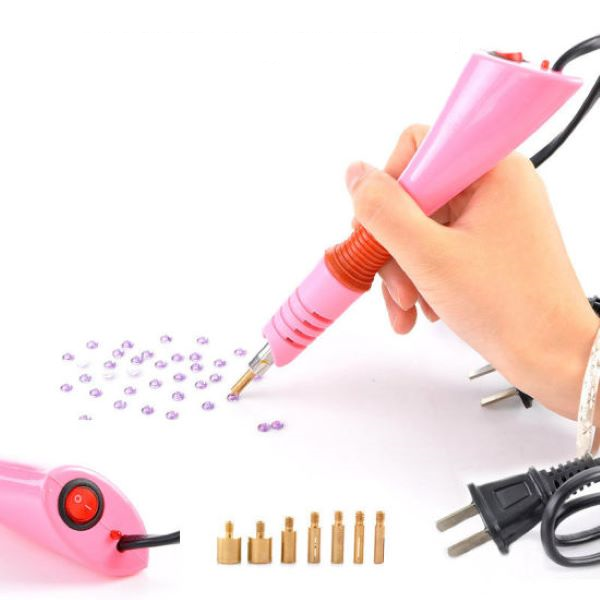 Rhinestone Hot Fix Applicator with 7 Tips – Bling Designs